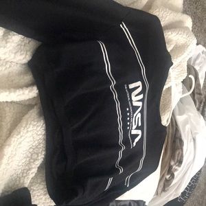 H&M | Tops | Nasa Crop Top From Hm | Poshmark